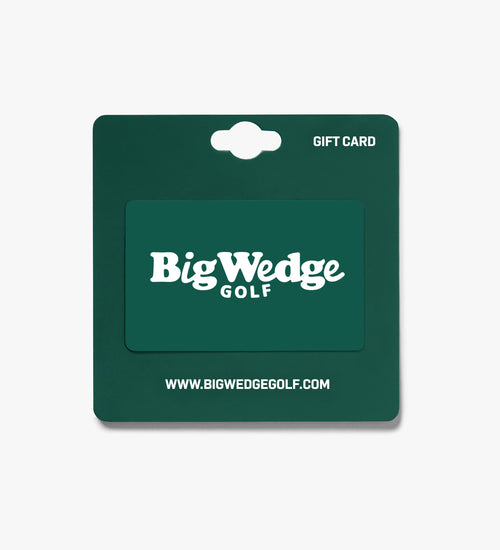 Big Wedge Golf Gift Card